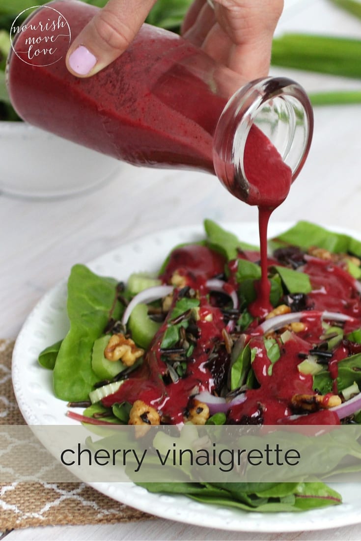 Cherry Wild Rice Salad with Spinach and Walnuts {hearty spinach salad ...