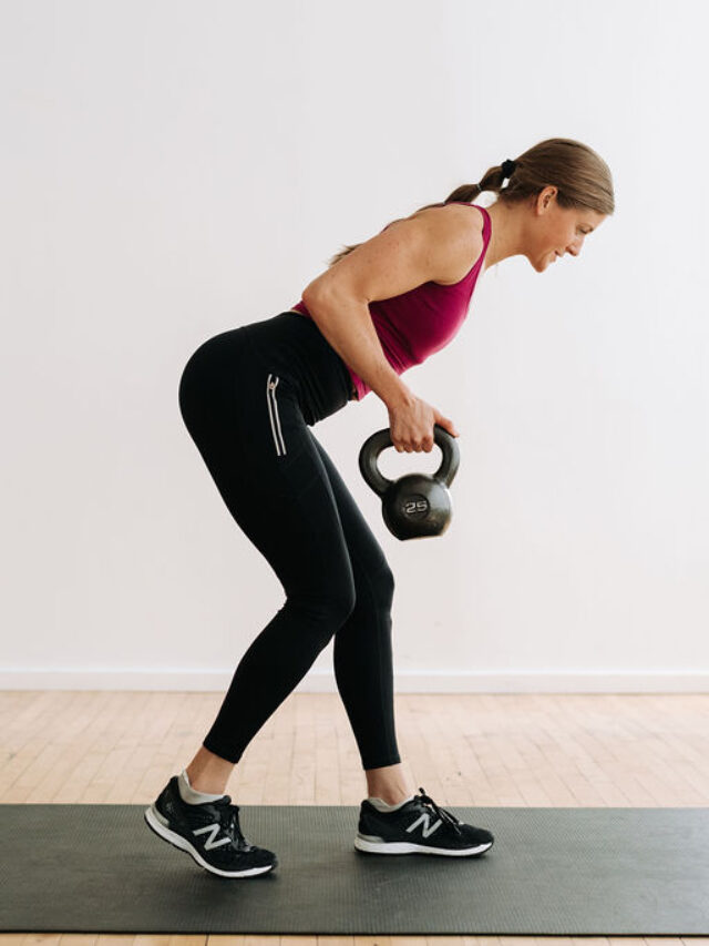 Kettlebell Workout for Weight Loss: 5 Full Body Moves! - Nourish, Move ...