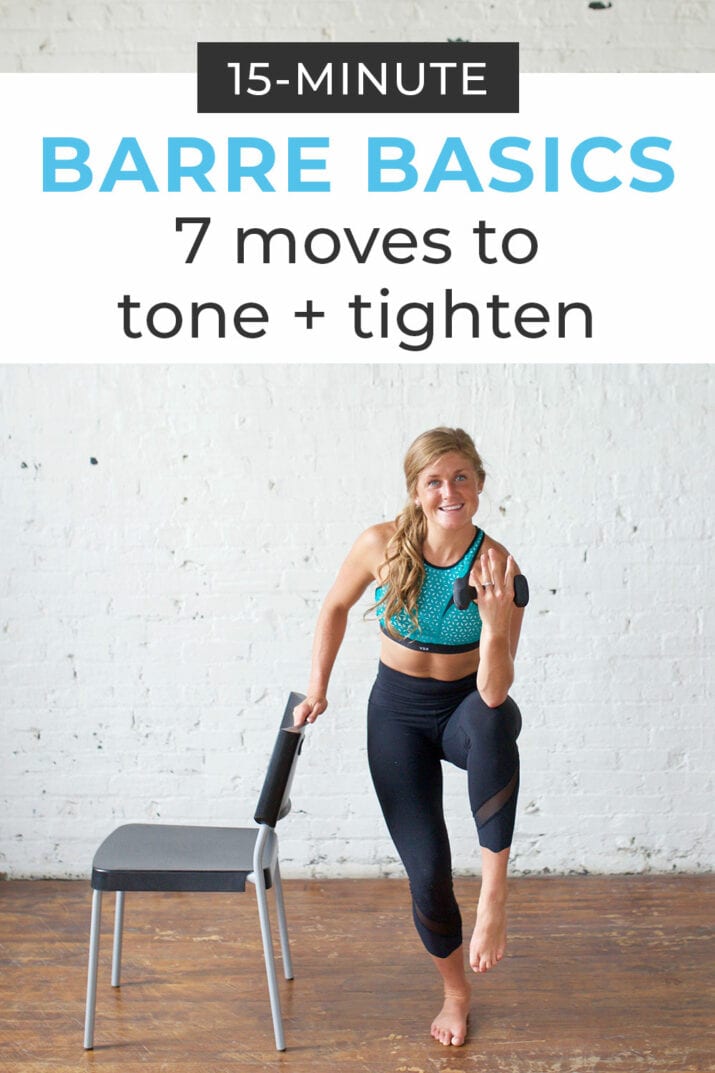 Barre Basics: 7 Barre Moves to Tone and Tighten | Nourish Move Love