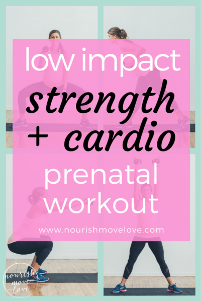 Low Impact Strength + Cardio Workout | Nourish Move Love