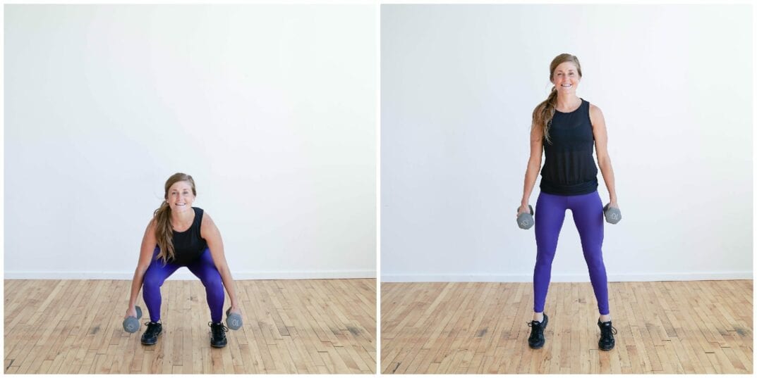 Legs + Back Workout with Cardio | Nourish Move Love