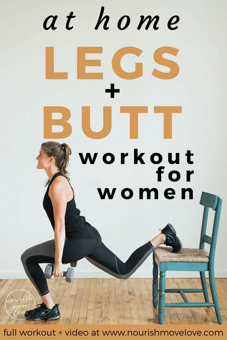40 Minute Glute Workout For Women Video Nourish Move Love