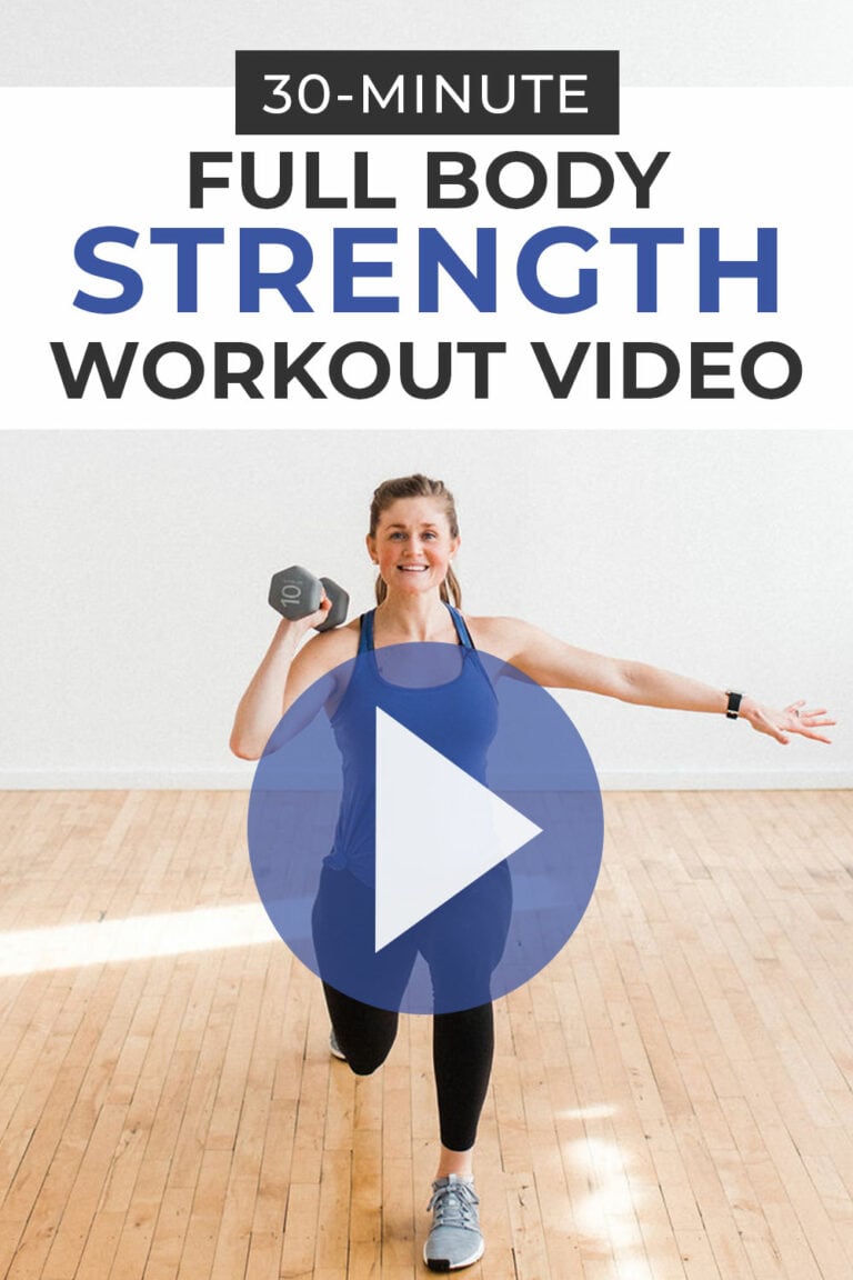 30-Minute Strength Circuit Workout (Video) | Nourish Move Love