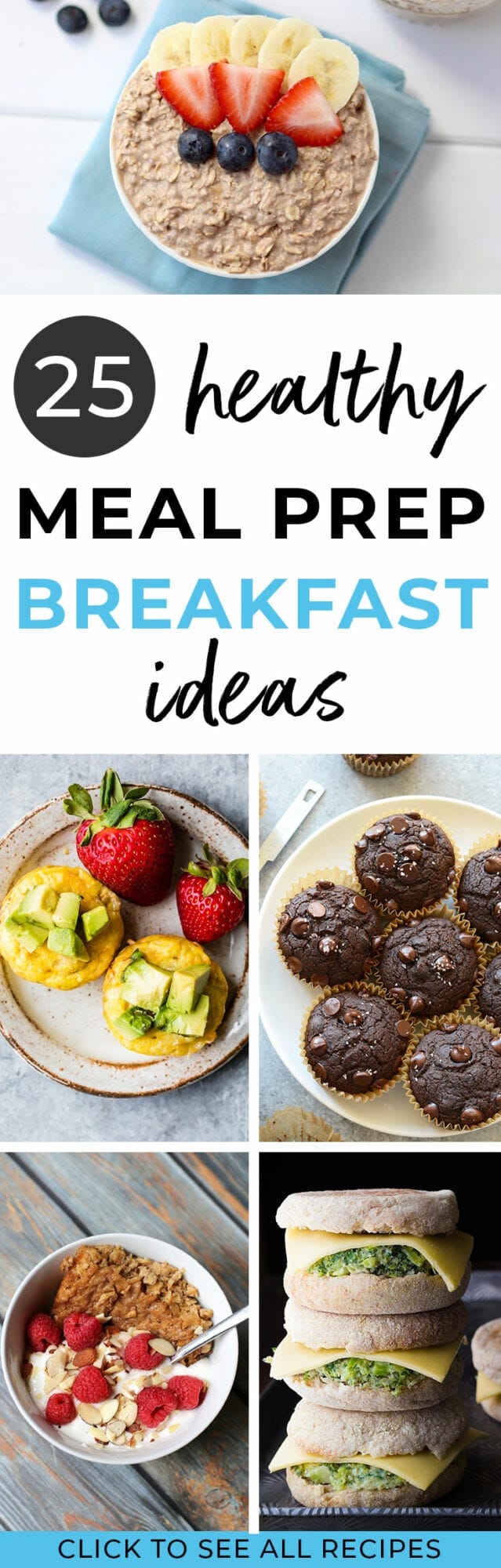 25 Healthy Breakfast Meal Prep Ideas | Nourish Move Love