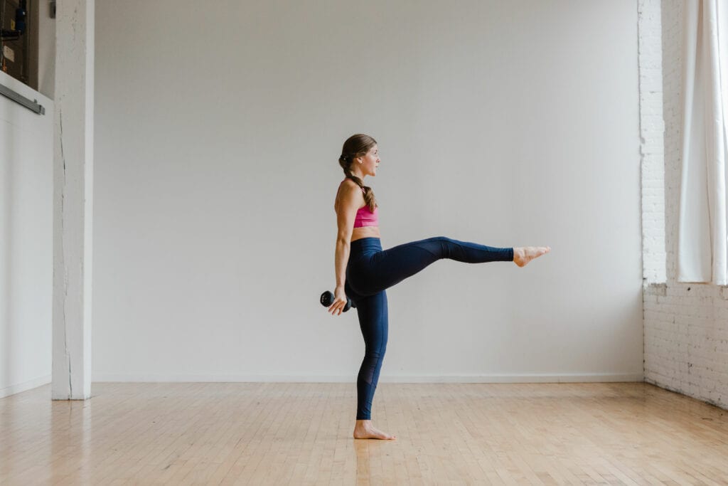 15-Minute Barre Workout: Cardio Barre At Home | Nourish Move Love