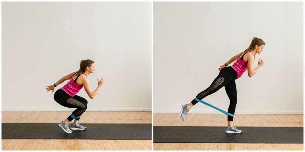 8 Best Resistance Band Exercises for Legs | Nourish Move Love
