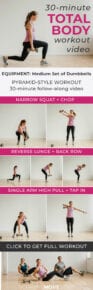 30-Minute Full Body Workout (Video) | Nourish Move Love