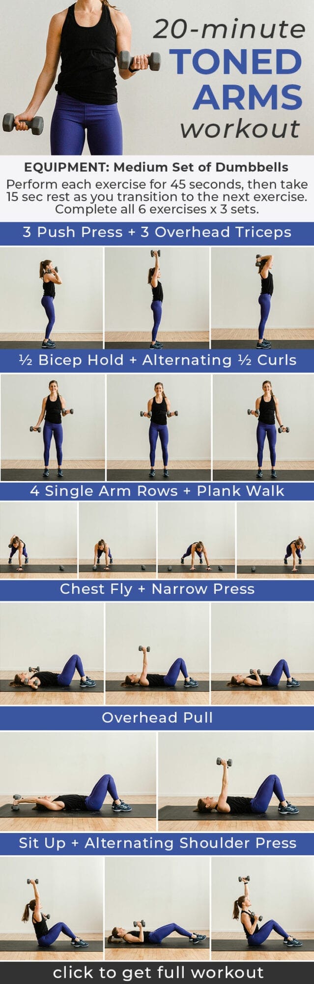 25-Minute Toned Arms Workout (Video) | Nourish Move Love