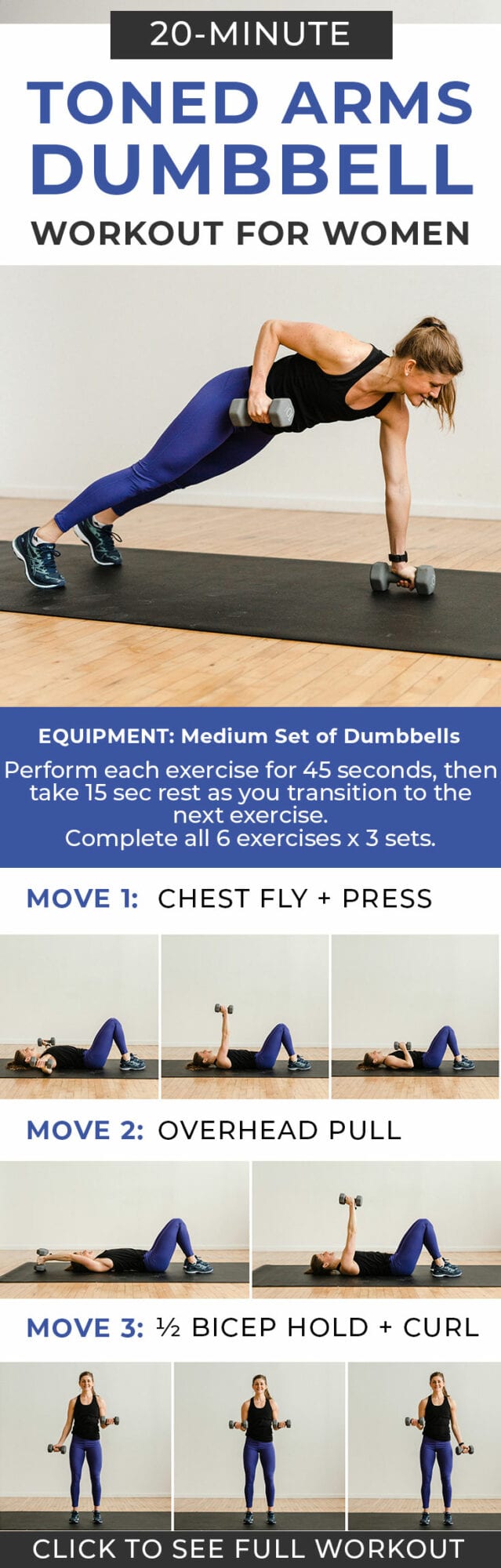 25-Minute Toned Arms Workout (Video) | Nourish Move Love