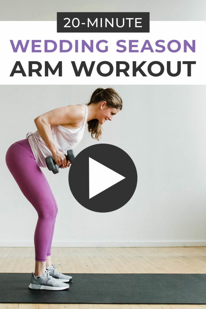 30-Minute Arm Workout with Weights (Video) | Nourish Move Love