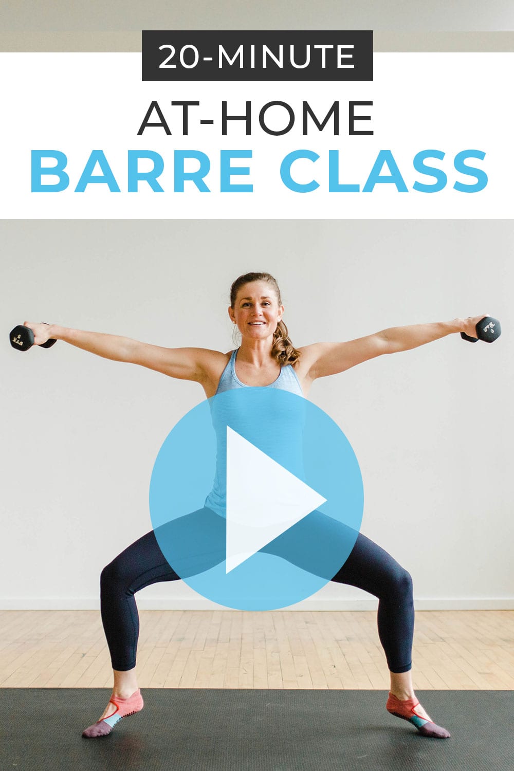 20 Minute Barre Class At Home Video Nourish Move Love