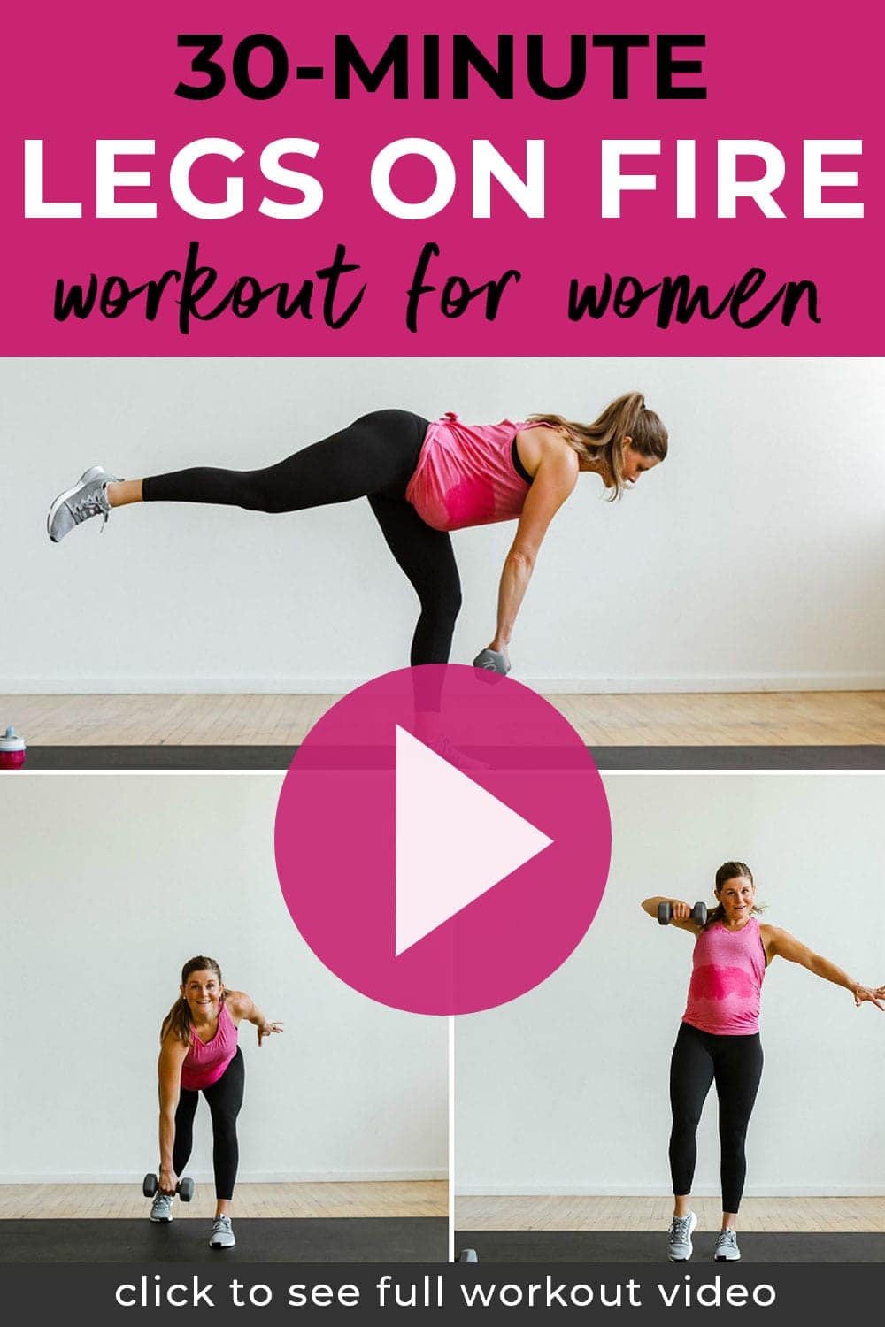 30-Minute Leg Day Workout for Women + Video | NML