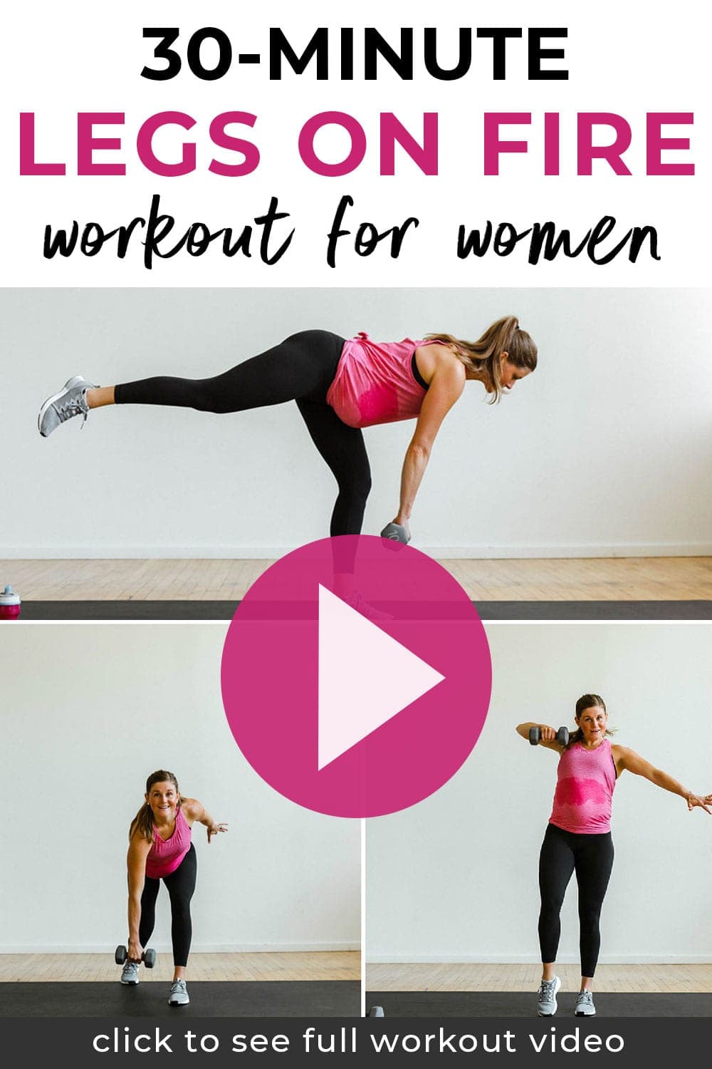 30-Minute Leg Day Workout for Women + Video | NML