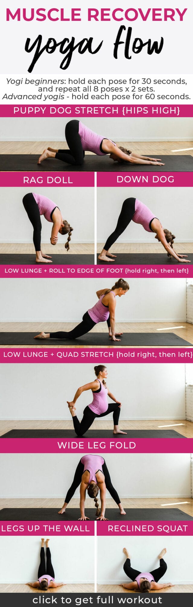 10-Minute Active Recovery Yoga (Video) | Nourish Move Love