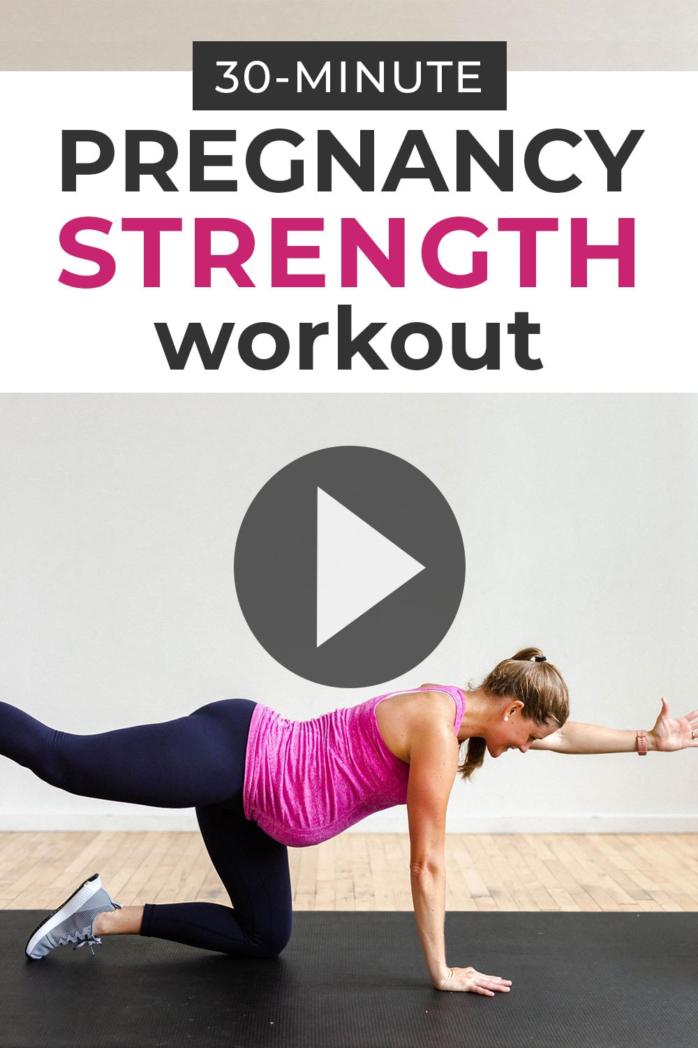 30 Minute Pregnancy Workout Video Nourish Move Love