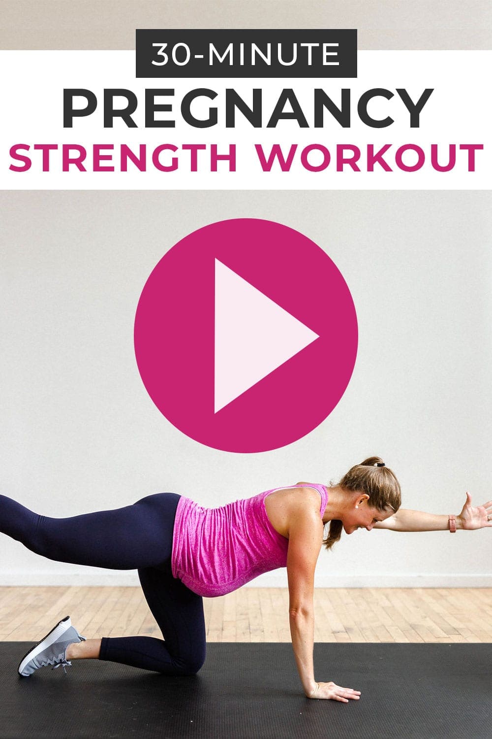 30-Minute Pregnancy Workout (Video) | Nourish Move Love