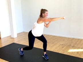 Bodyweight Workout: 15-Minute Low Impact Cardio | Nourish Move Love
