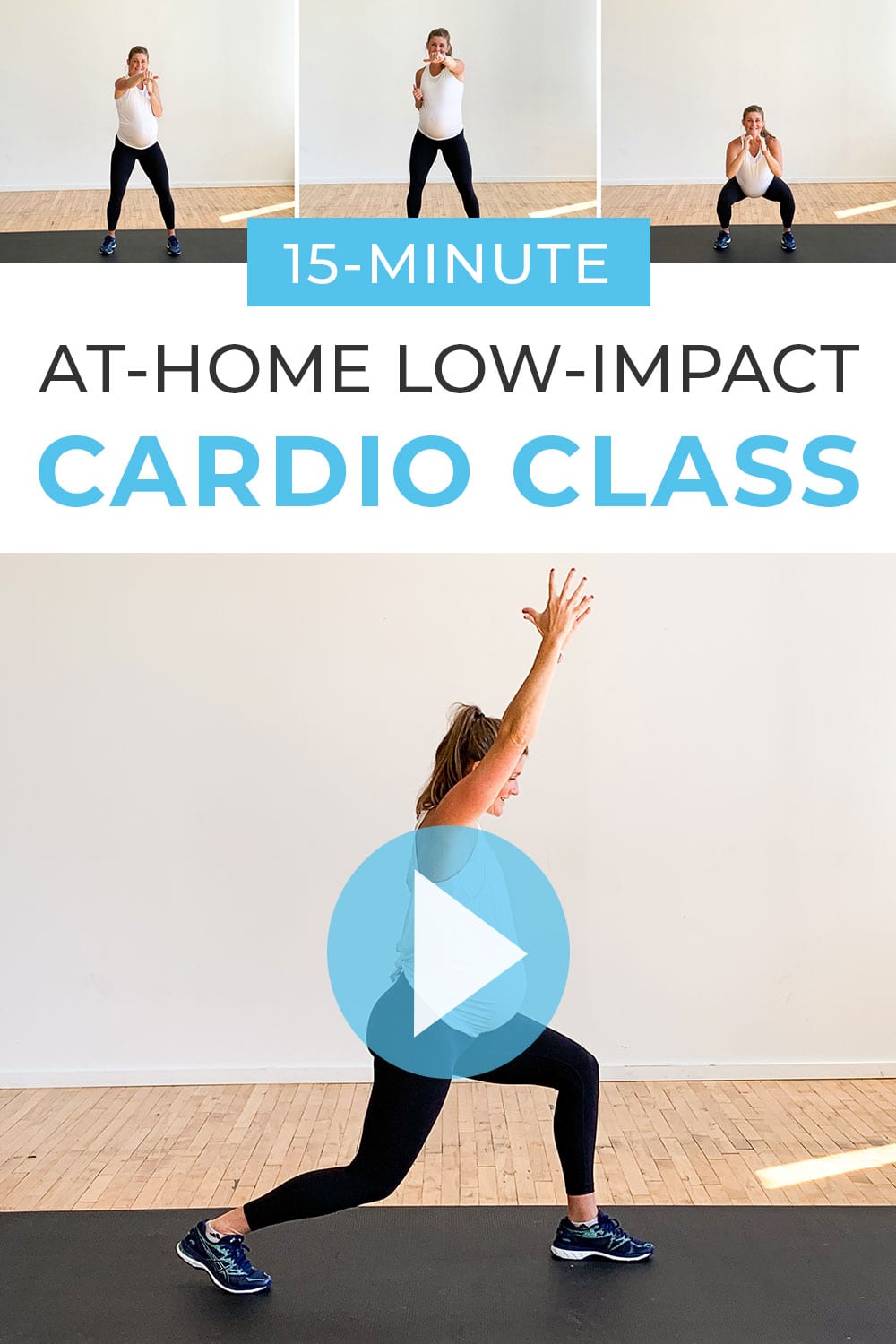 at home beginner workout - low impact cardio - Nourish, Move, Love