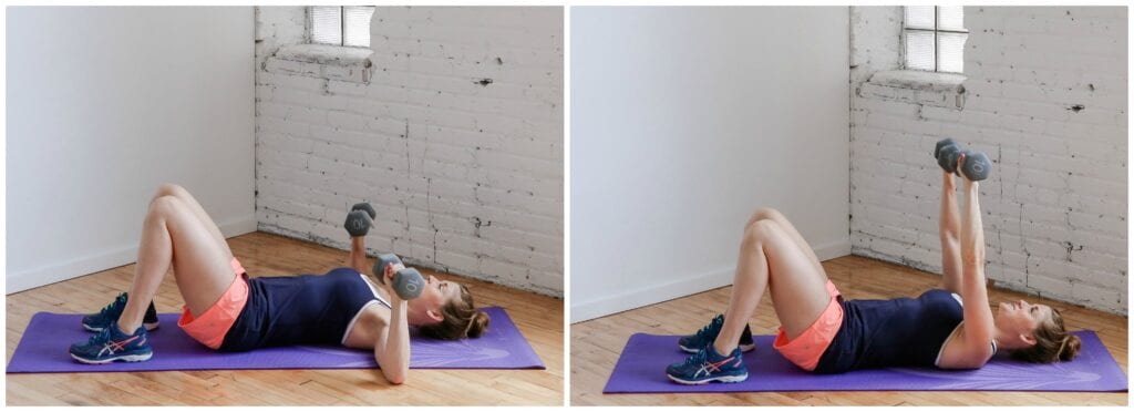 5 Best Chest Exercises for Women + Chest Workout | Nourish Move Love