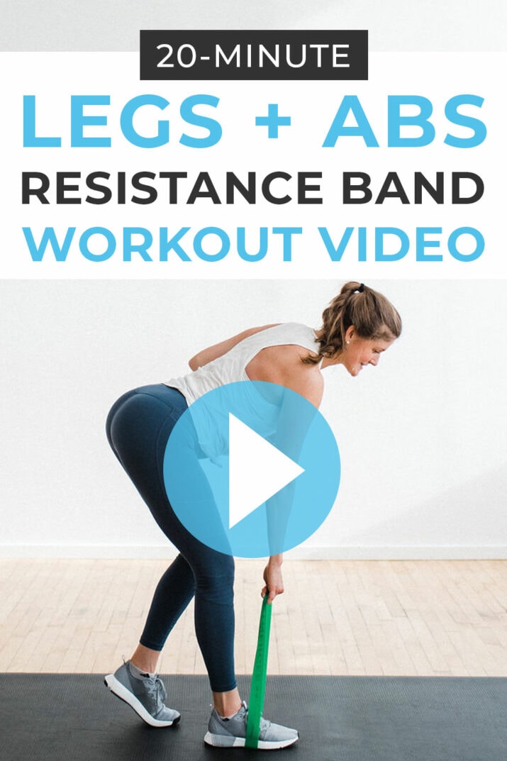 20 Minute Booty Band Workout Video Nourish Move Love
