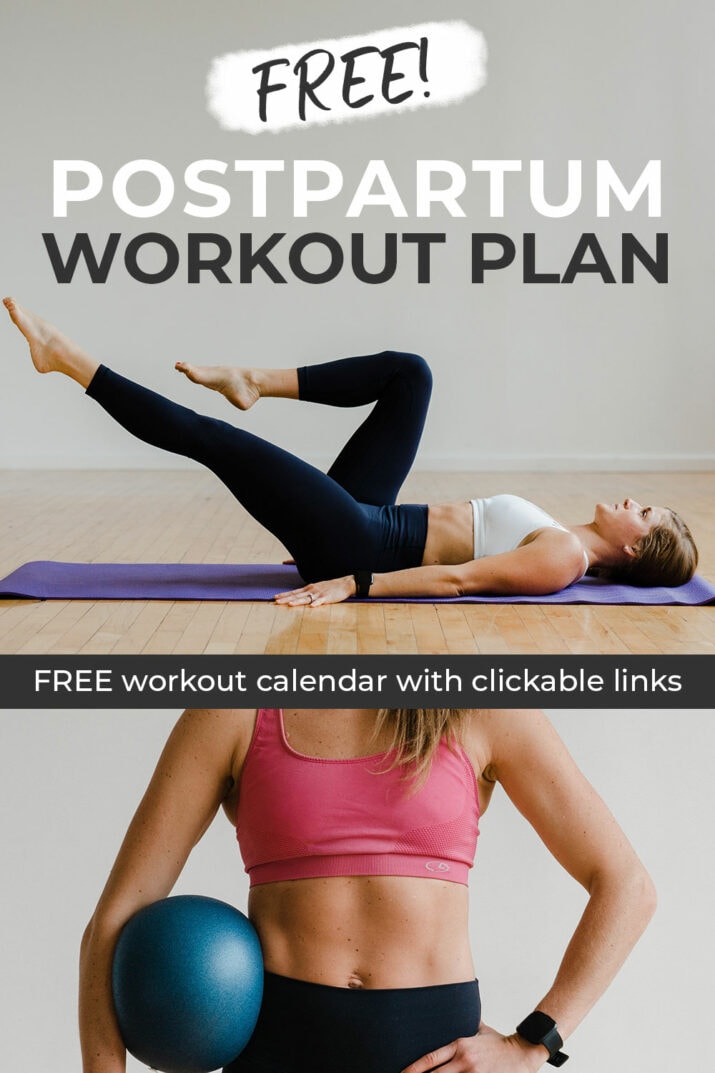 30 Day Postpartum Workout Plan Free PDF 30 Day Postpartum Workout Plan Free PDF
