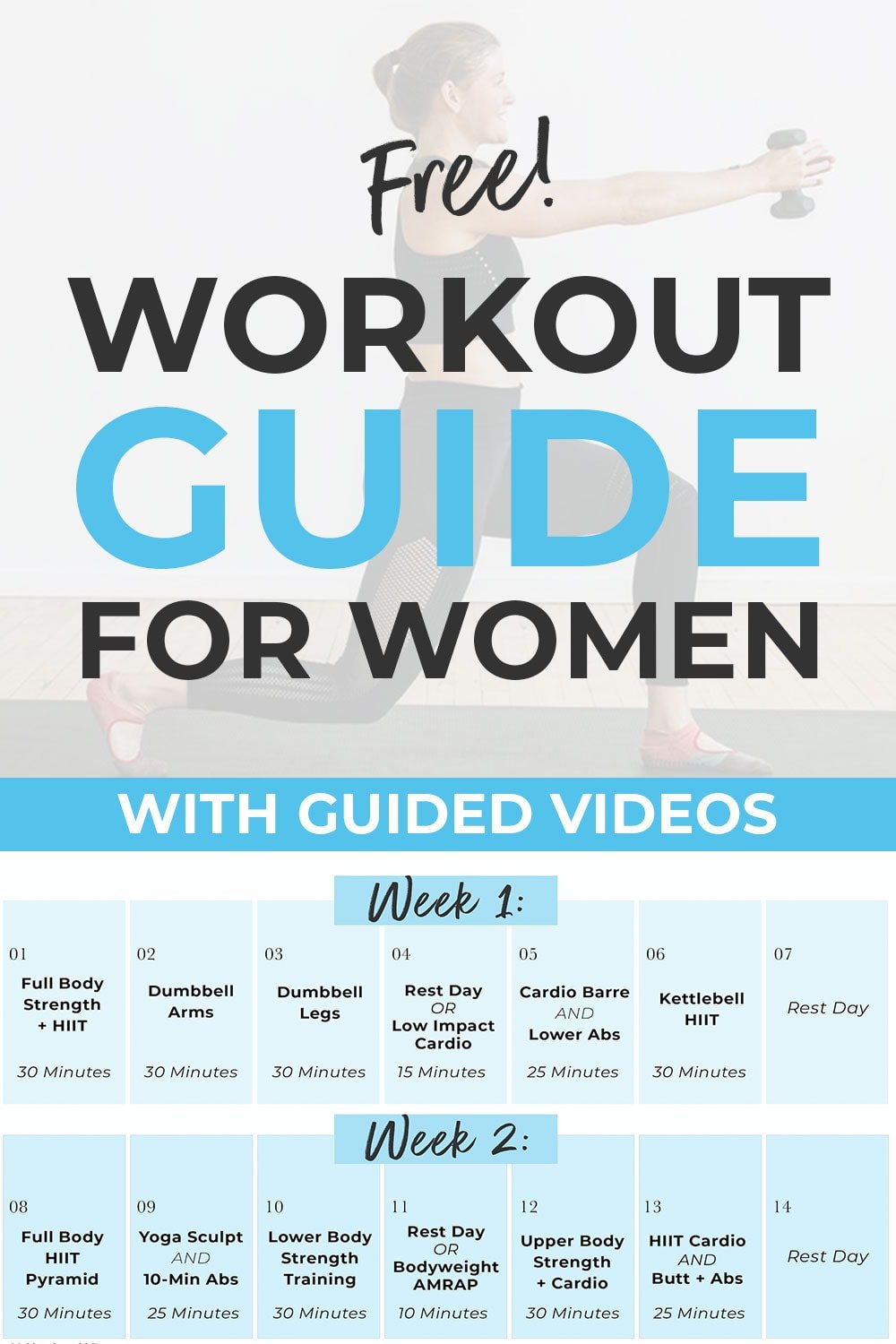 14-Day Workout Challenge (Free PDF) | Nourish Move Love