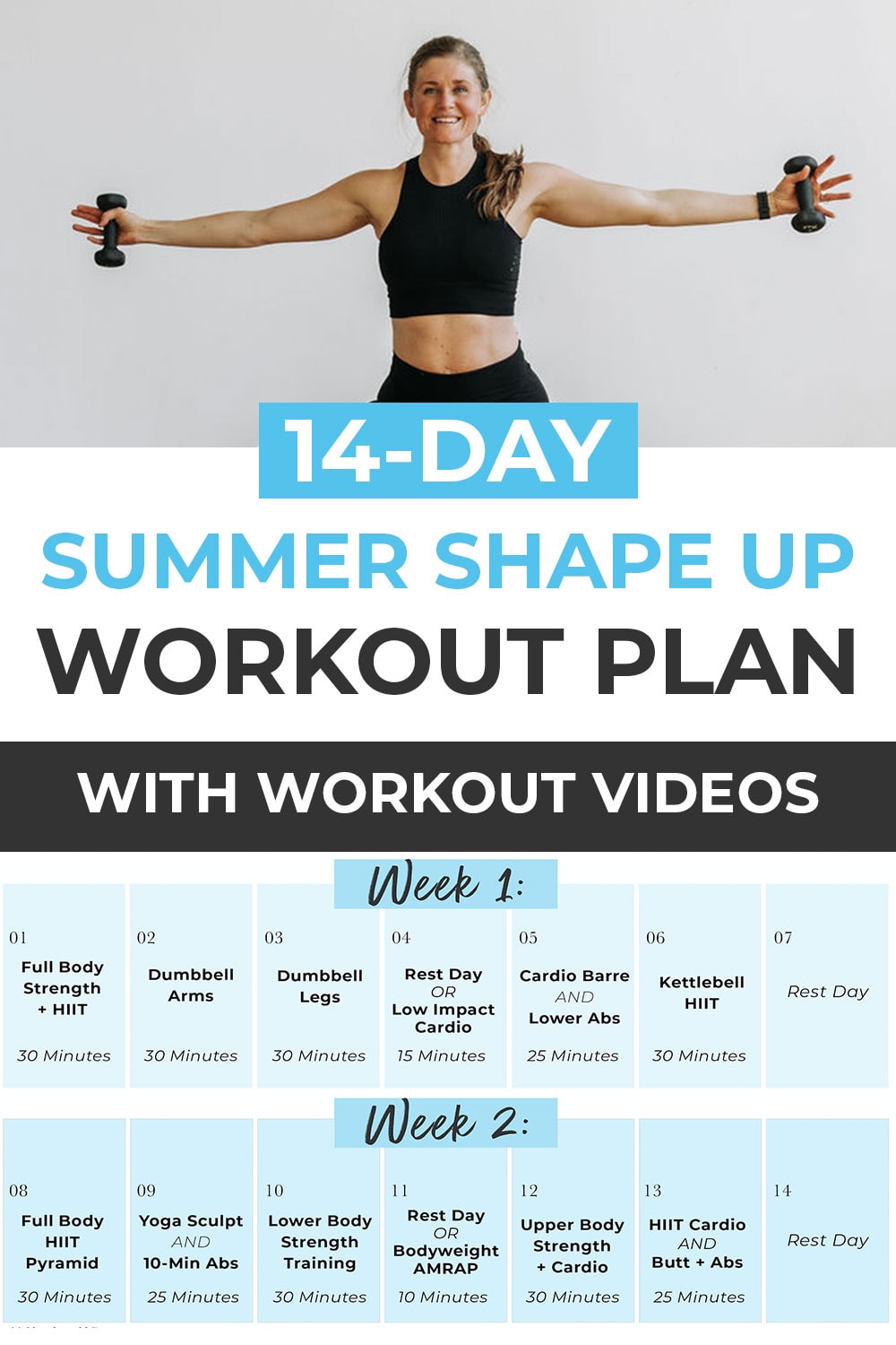 14-Day Workout Challenge (Free PDF) | Nourish Move Love