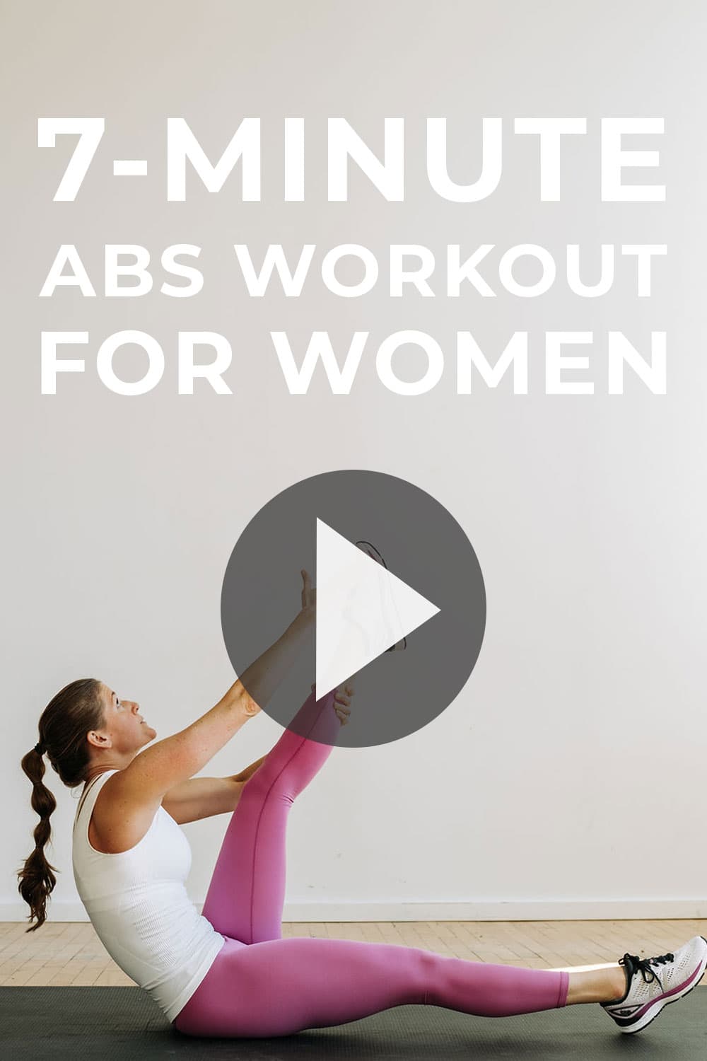 7-Minute Abs Workout for Women (Video) | Nourish Move Love
