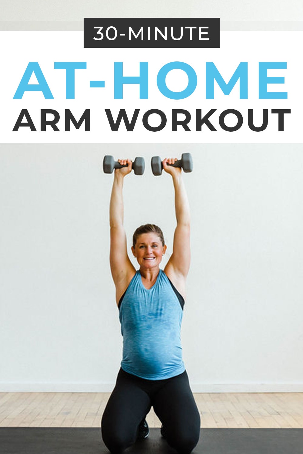 30-Minute Dumbbell Arm Workout (Video) | Nourish Move Love