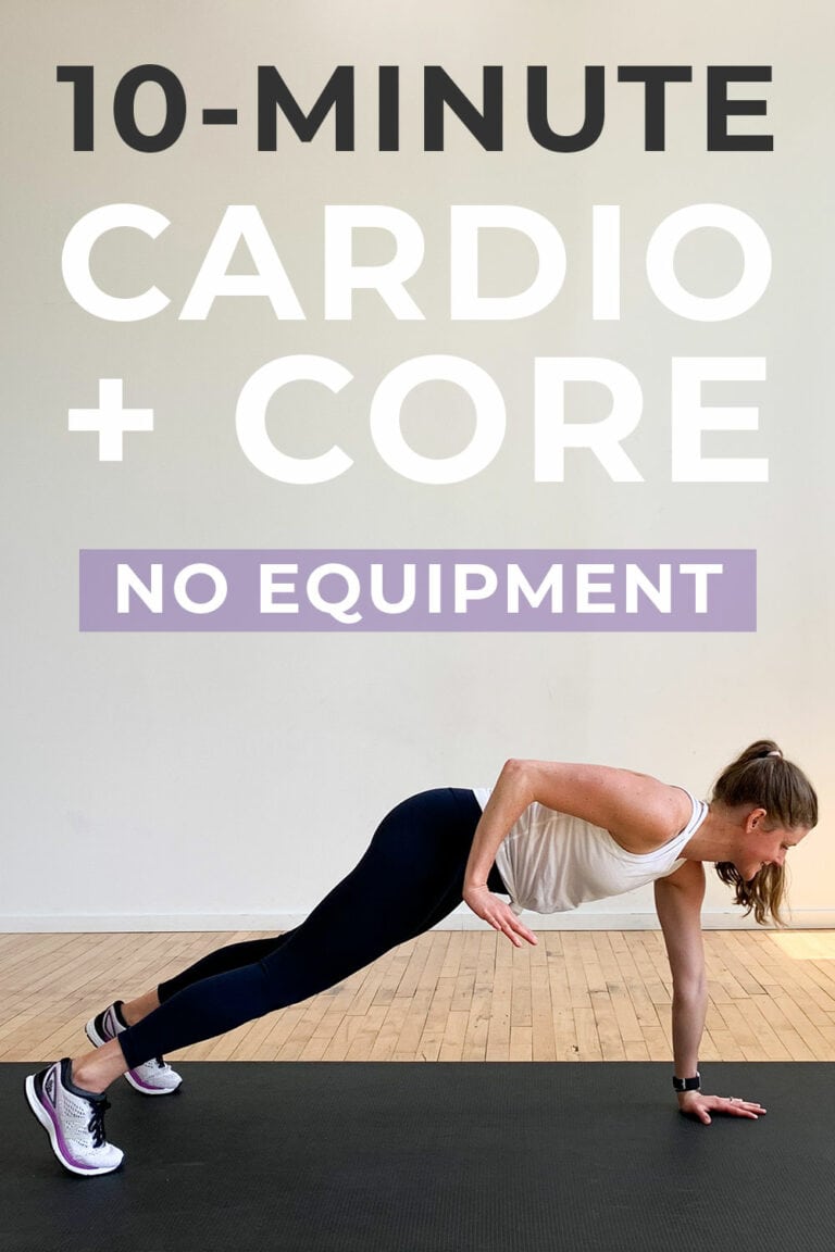 10 Minute Cardio And Abs Workout Video Nourish Move Love
