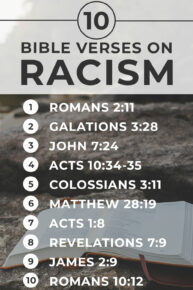 5 Day Bible Study on Racism and Justice | Nourish Move Love