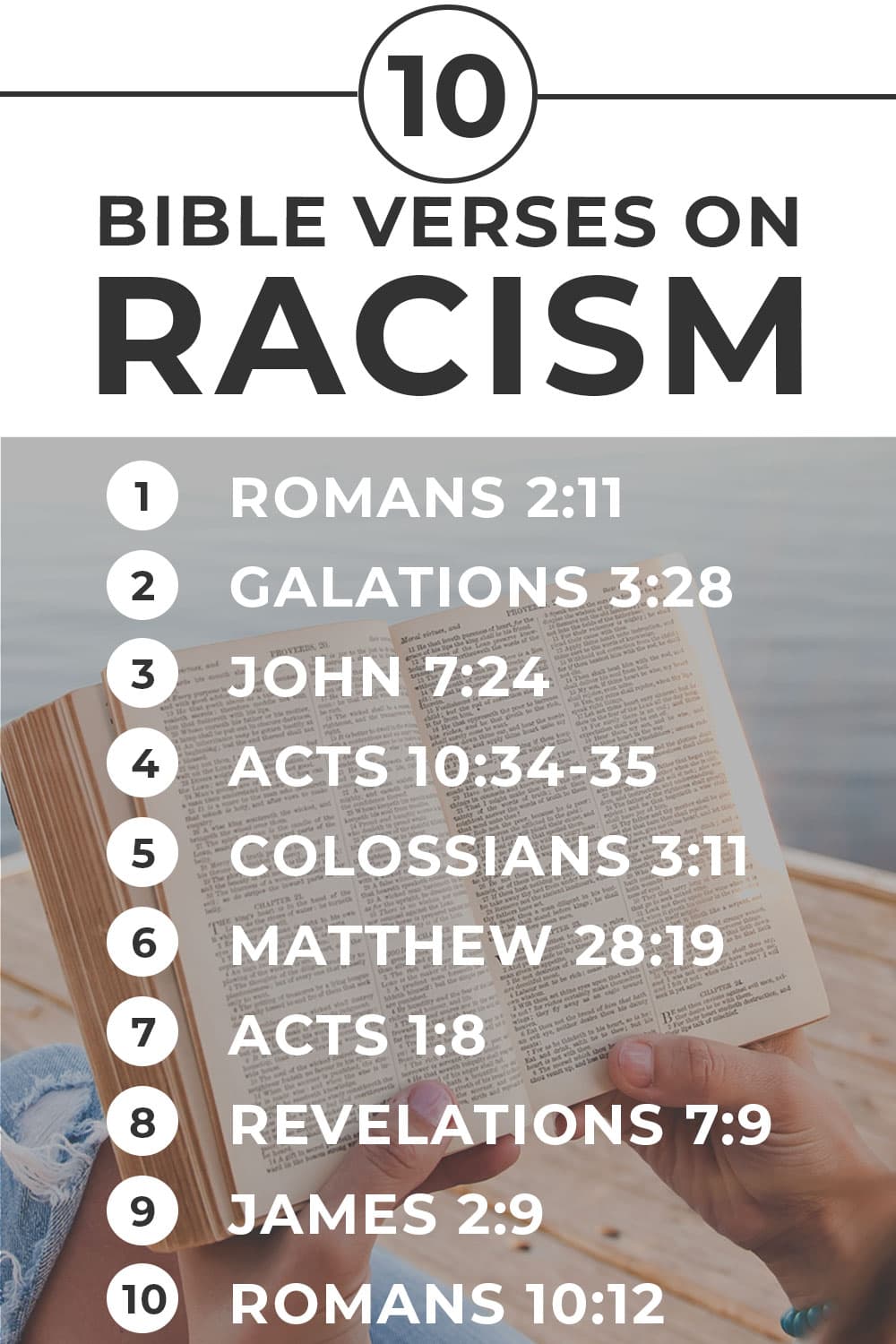 5 Day Bible Study on Racism and Justice | Nourish Move Love