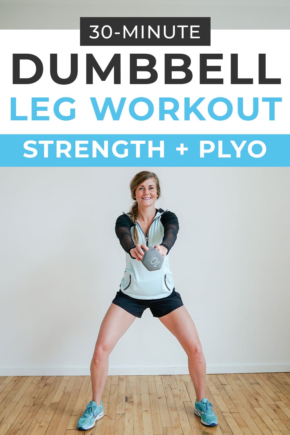 35-Minute Lower Body Dumbbell Workout | Nourish Move Love