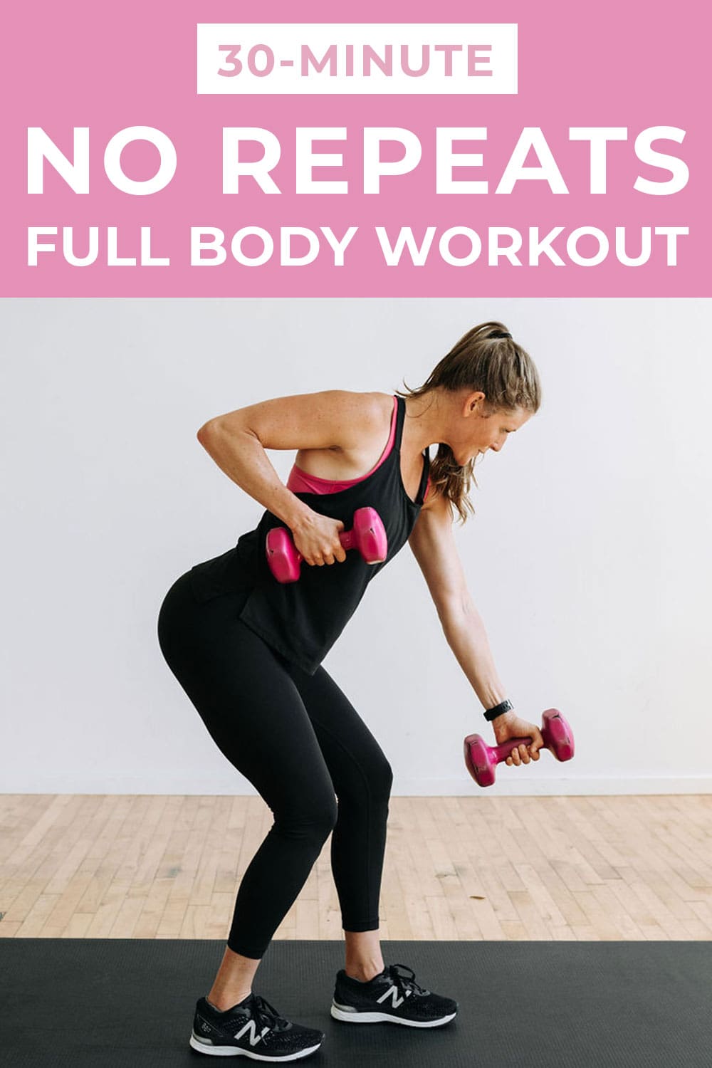 30-Minute HIIT Workout (No Repeats) | Nourish Move Love