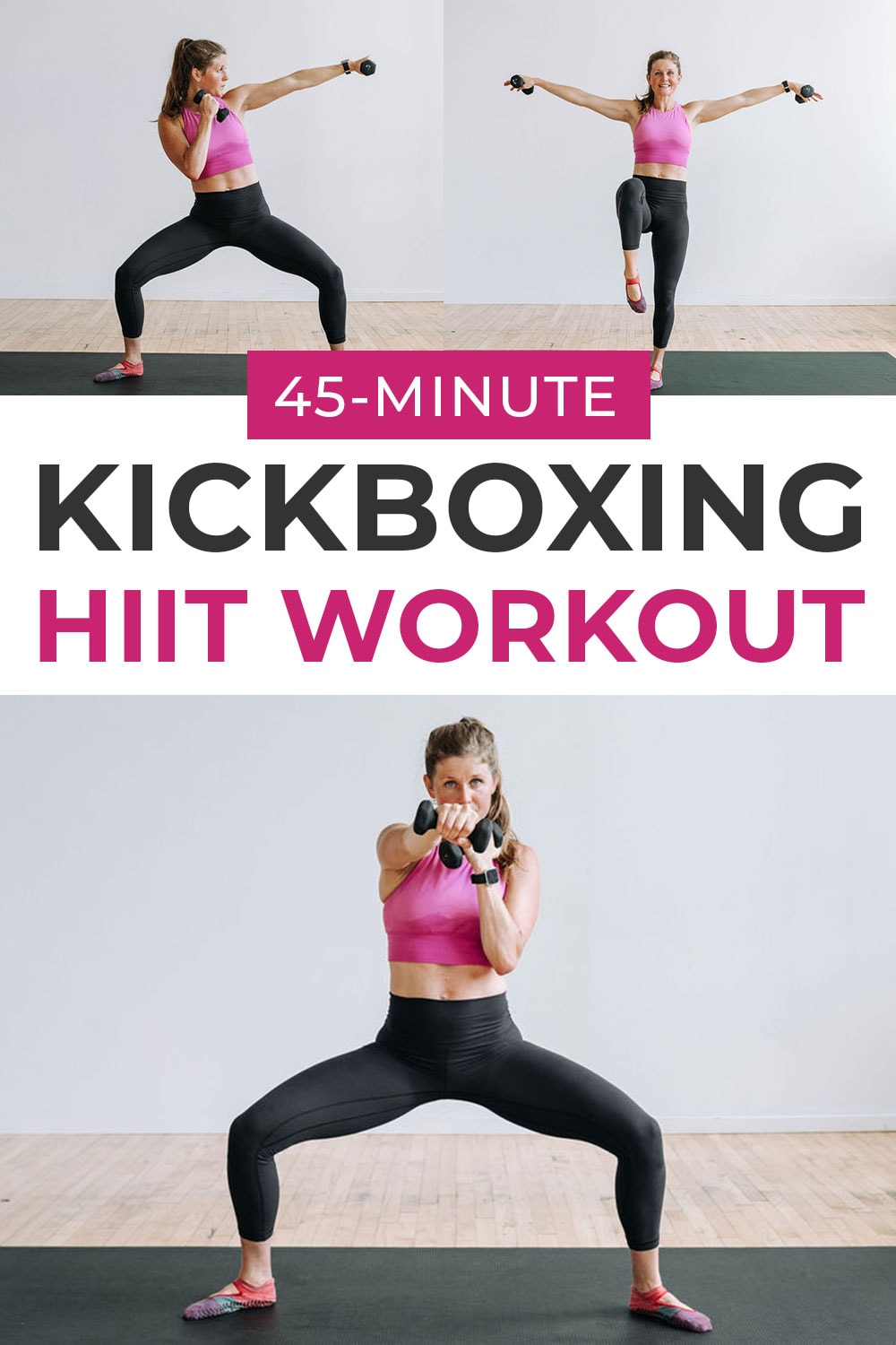 45 Minute Barre Cardio Kickboxing Video Nourish Move Love
