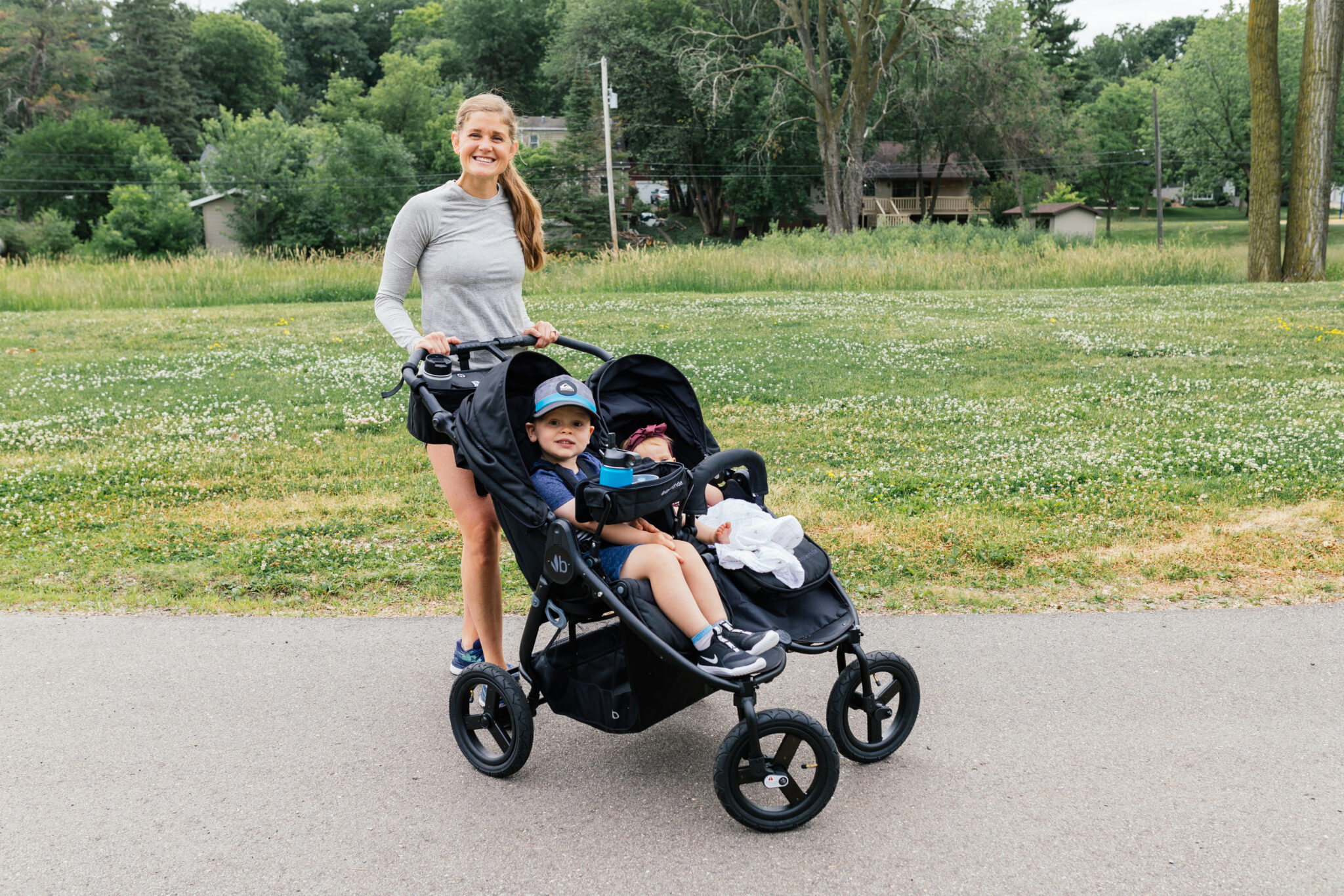 20-Minute Stroller Workout for Legs + Butt | Nourish Move Love