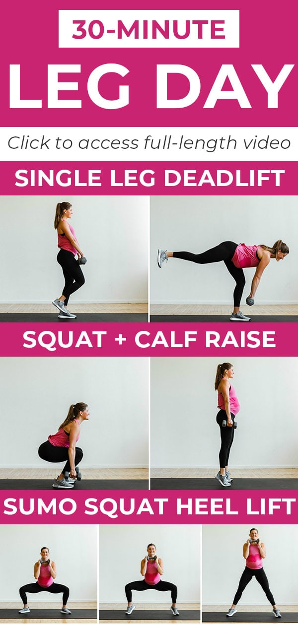 30-Minute Leg Day Workout for Women + Video | NML