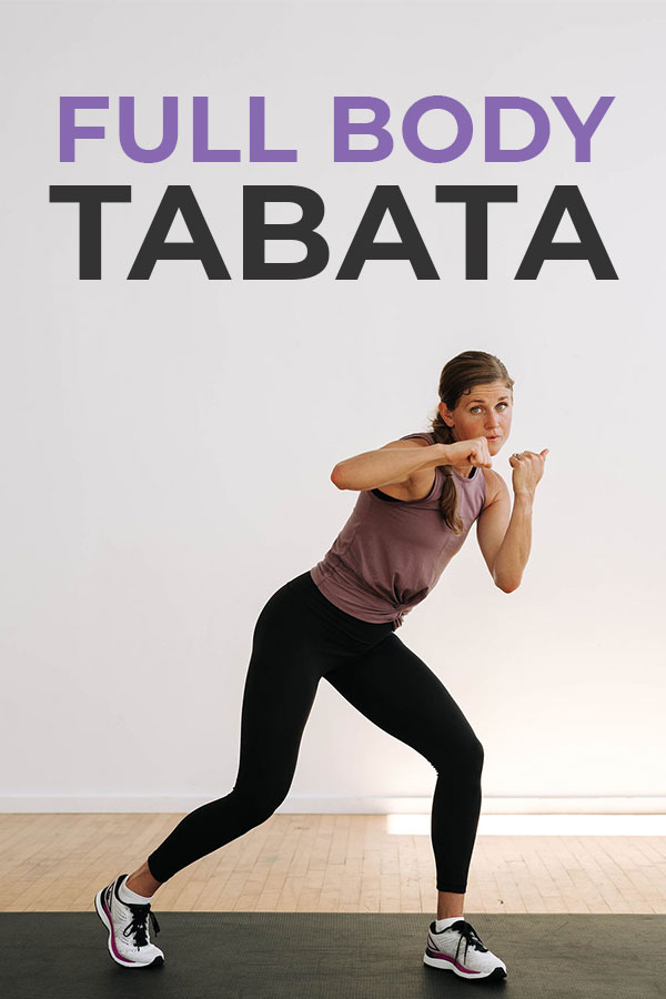 10-Minute Cardio Kickboxing Tabata Workout | Nourish Move Love
