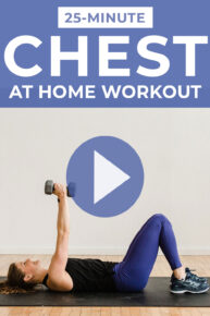5 Best Chest Exercises for Women (Chest Workout) | Nourish Move Love