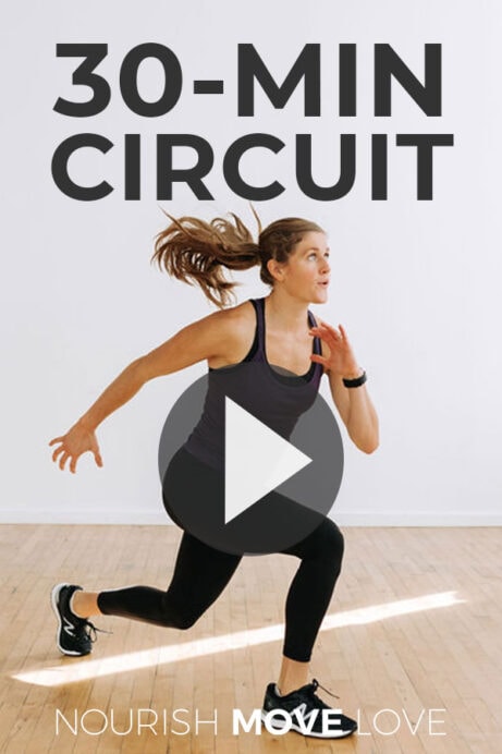 At Home Circuit Workout (Video) | Nourish Move Love
