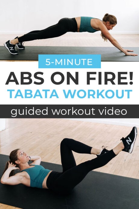 5-Minute Ab Workout for Women (Video) | Nourish Move Love