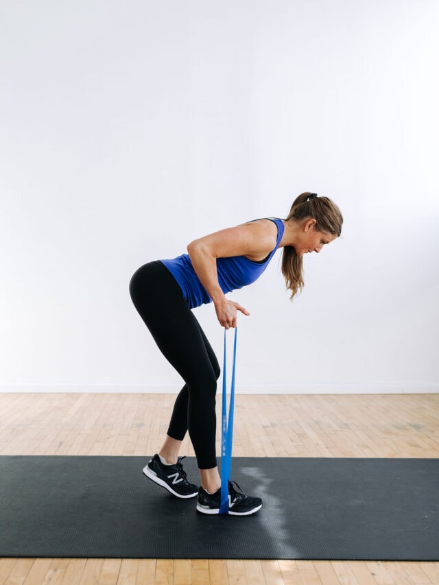 4 Resistance Band Exercises in a Total Body Workout! - Nourish, Move, Love