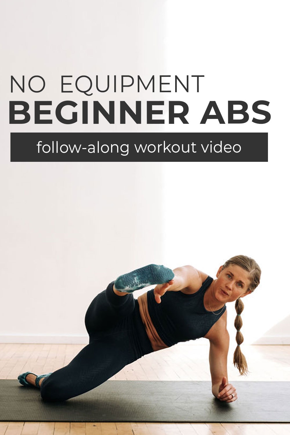 5-Minute Beginner Ab Workout (Video) | Nourish Move Love