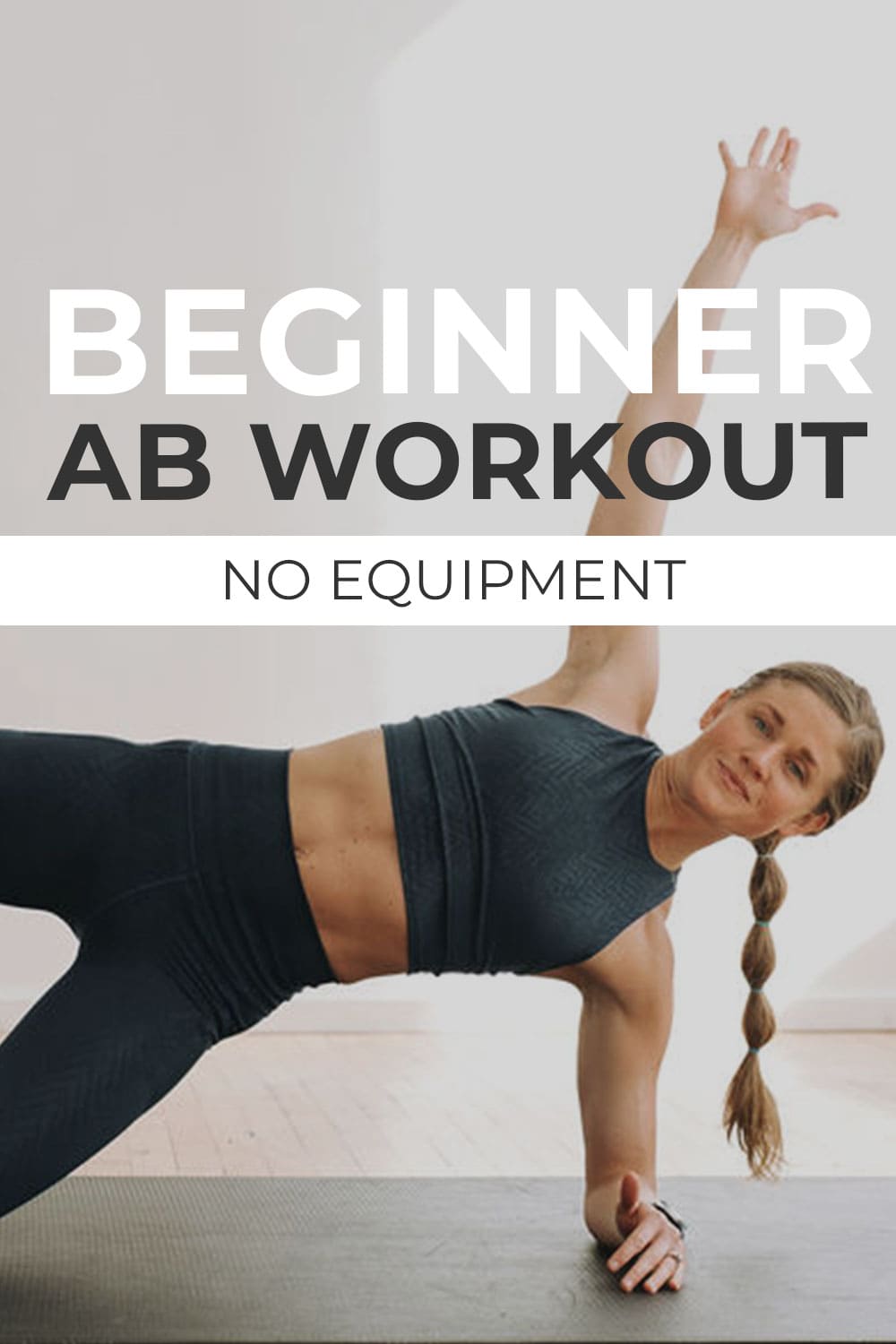 5-Minute Beginner Ab Workout (Video) | Nourish Move Love
