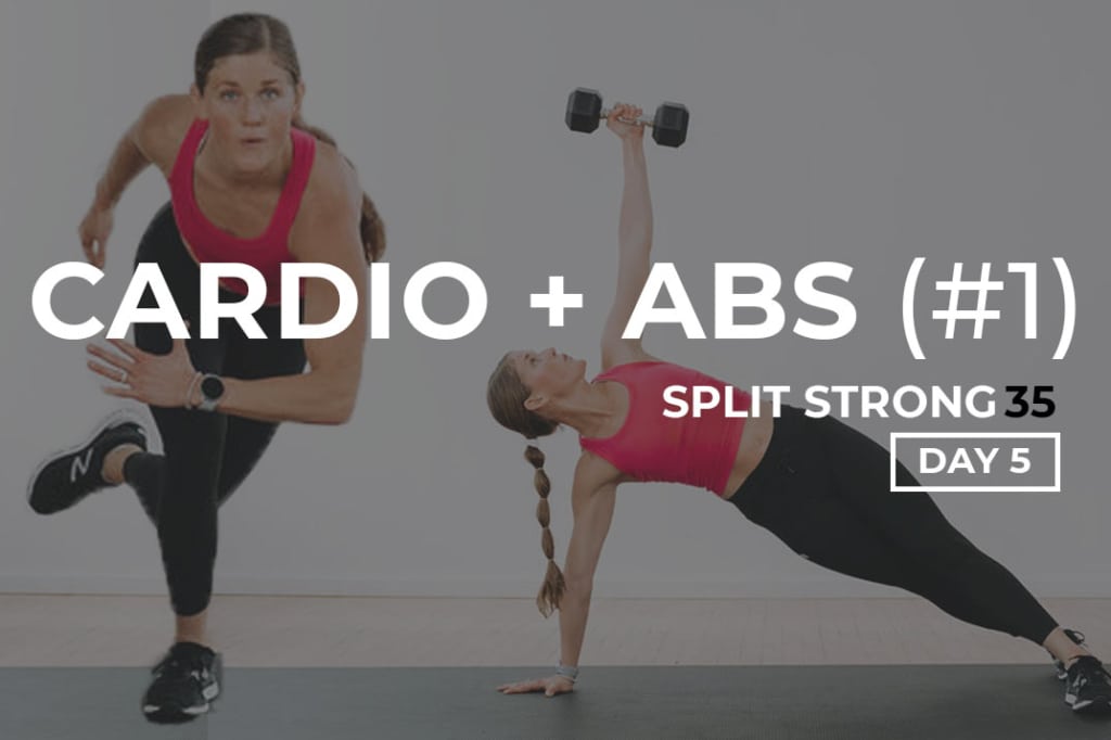 35-Minute Dumbbell Ab Workout (Video) | Nourish Move Love