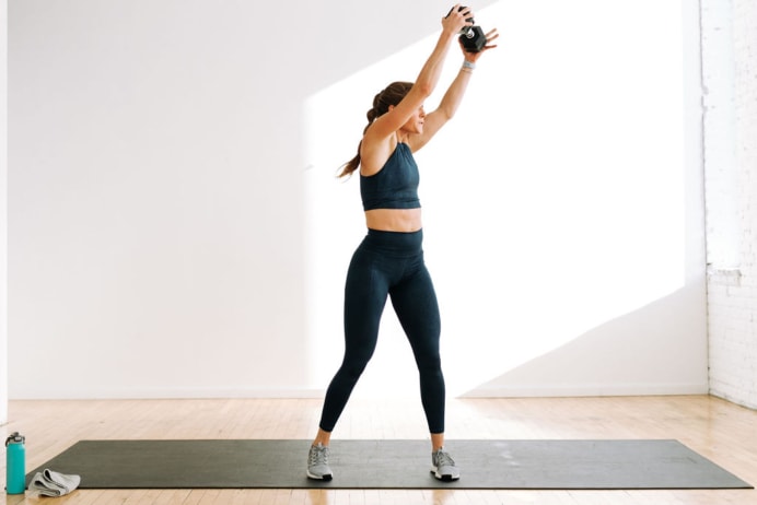 Cardio and Ab Workout with Weights (Video) | Nourish Move Love