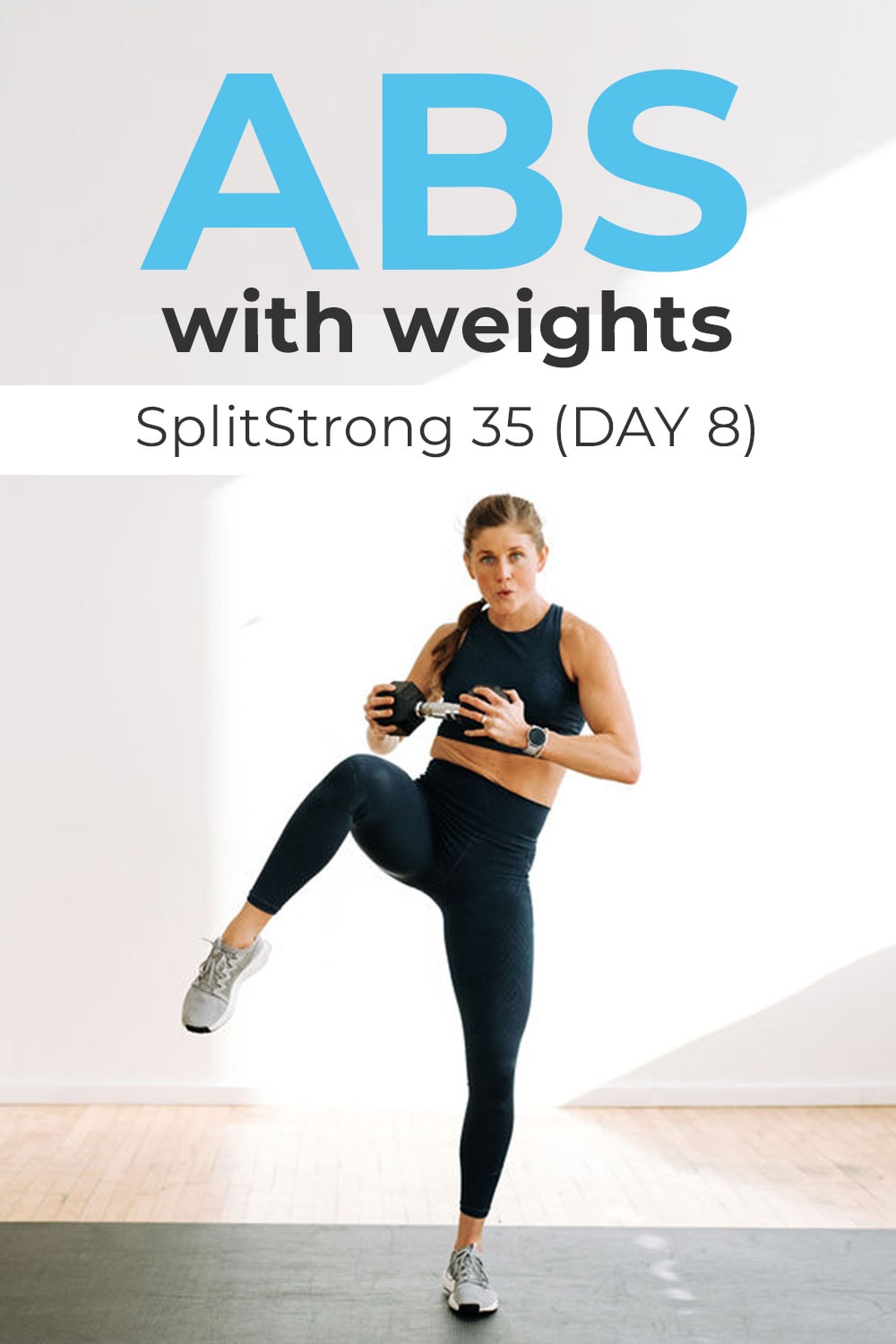 Cardio and Ab Workout with Weights (Video) | Nourish Move Love