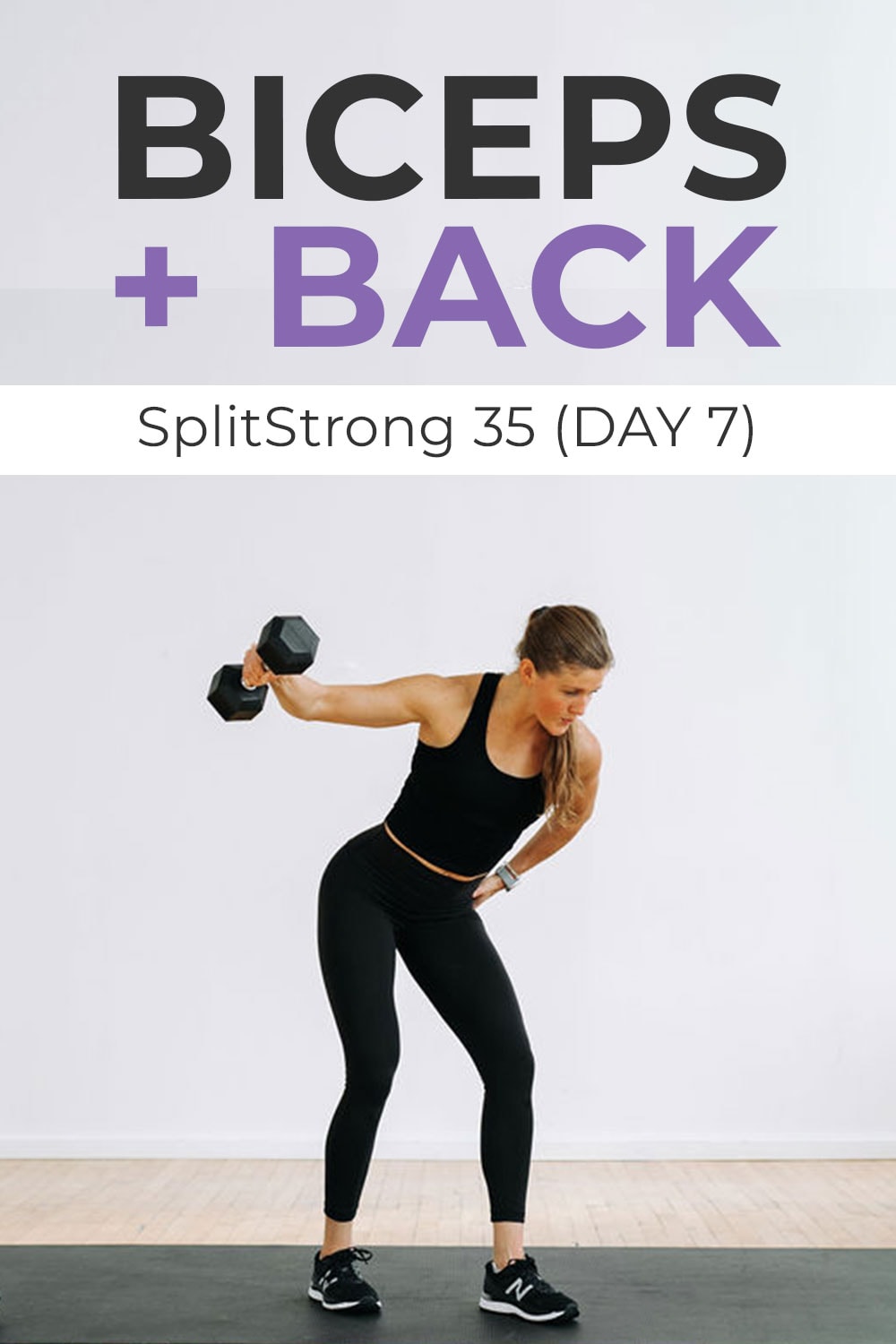 PULL Workout: Back and Bicep Workout (Video) | Nourish Move Love