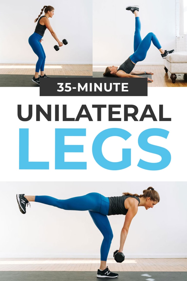 8 BEST Unilateral Leg Exercises (Video) | Nourish Move Love