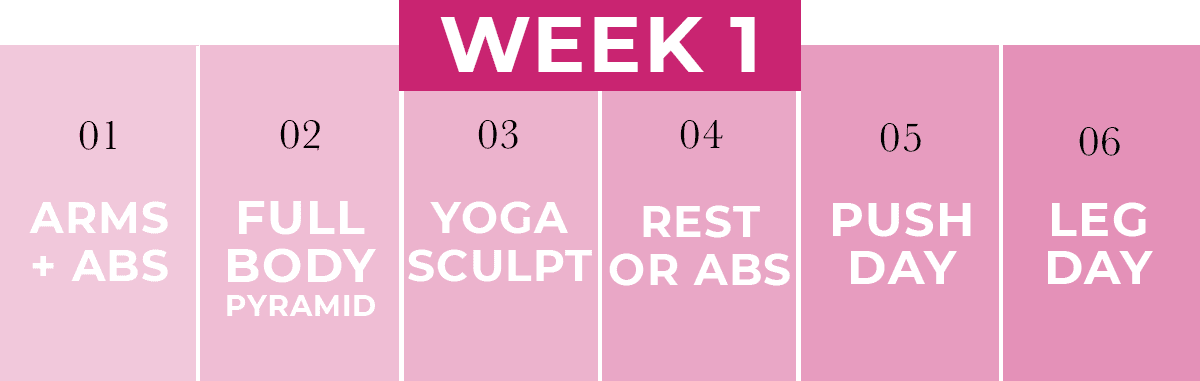 Free 2-Week Workout and Meal Plan (PDF) | Nourish Move Love